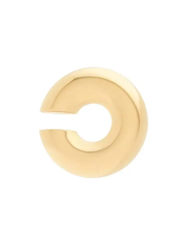 Saint Laurent Tube Ear Cuff In Metal - Gold