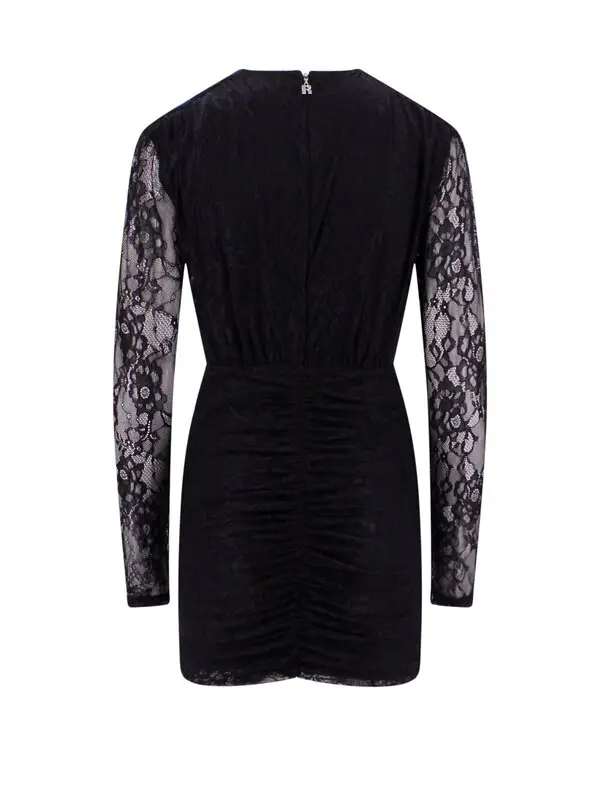 ROTATE BY BIRGER CHRISTENSEN V-neck Lace Dress