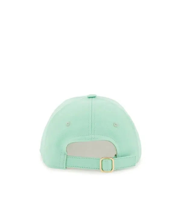 Stella McCartney Logo Embroidered Baseball Cap - Green