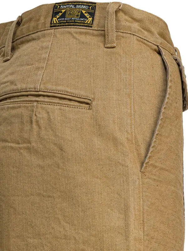 Kapital Belt Loop Shorts - Green