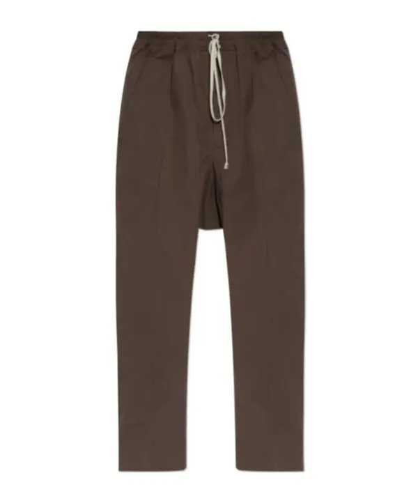 Rick Owens Drawstring Pleated Long Pants