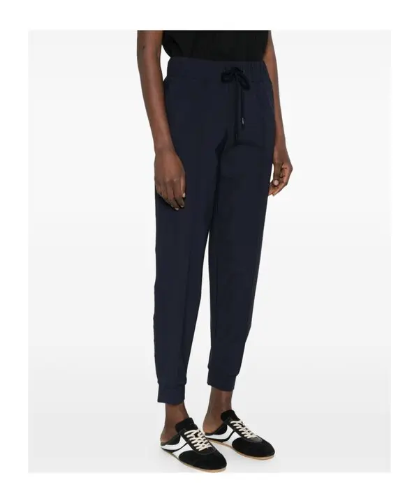 Herno Drawstring Tapered Pants - Black