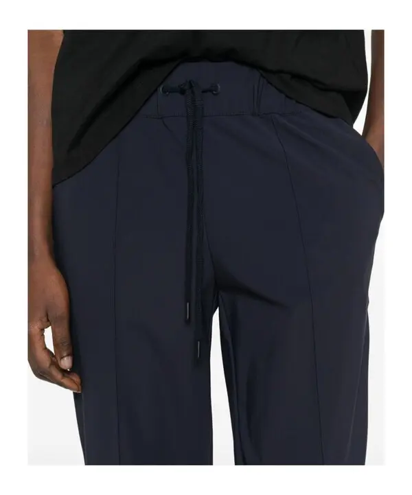 Herno Drawstring Tapered Pants - Black