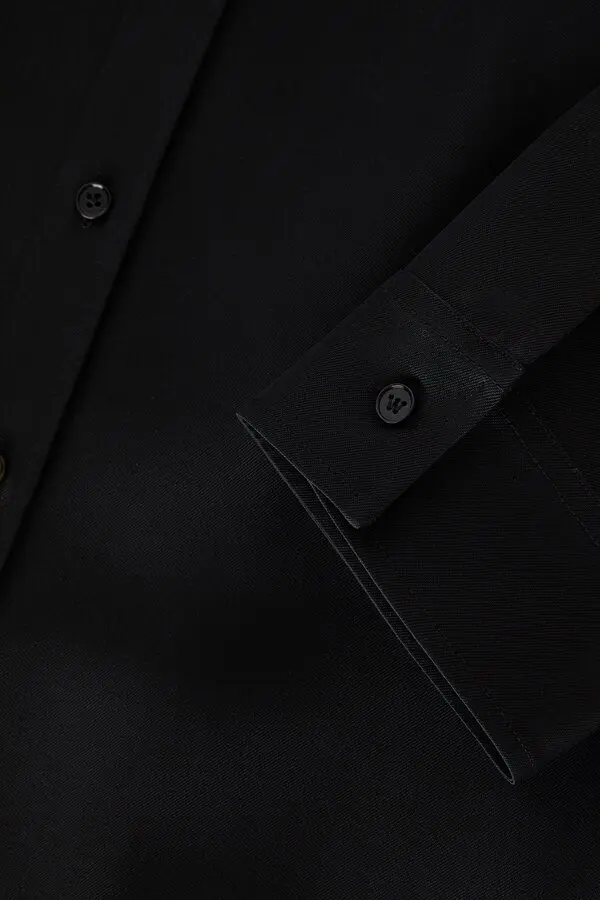 JIL SANDER Lightweight Gabardine Long Shirt