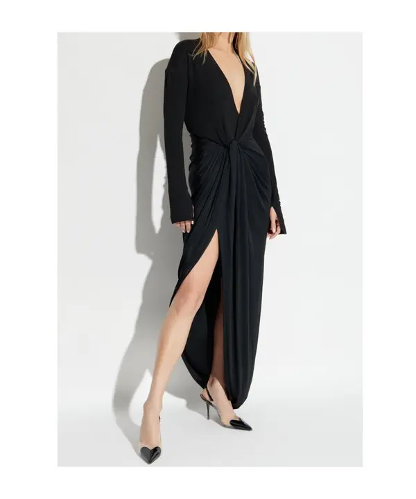 Victoria Beckham Draped Evening Gown