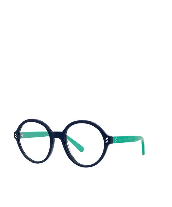 Stella McCartney Round Frame Eyeglasses - Black