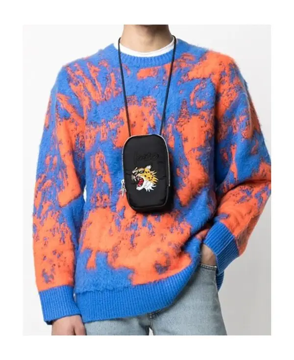 Kenzo X Kansai Yamamoto Embroidered Phone Pouch
