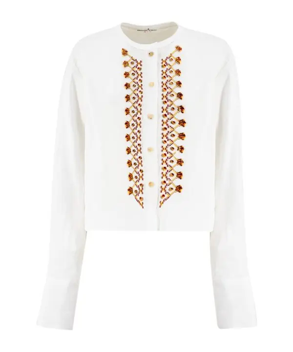 Ermanno Scervino Embroidered Button-up Shirt