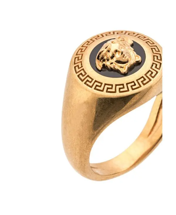 Versace Medusa Greca Ring