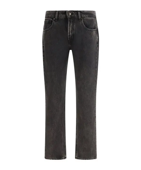 7 For All Mankind Straight Cropped Jeans