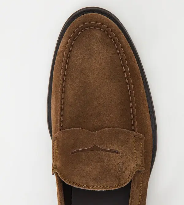 TOD'S Classic Penny Loafers - Brown