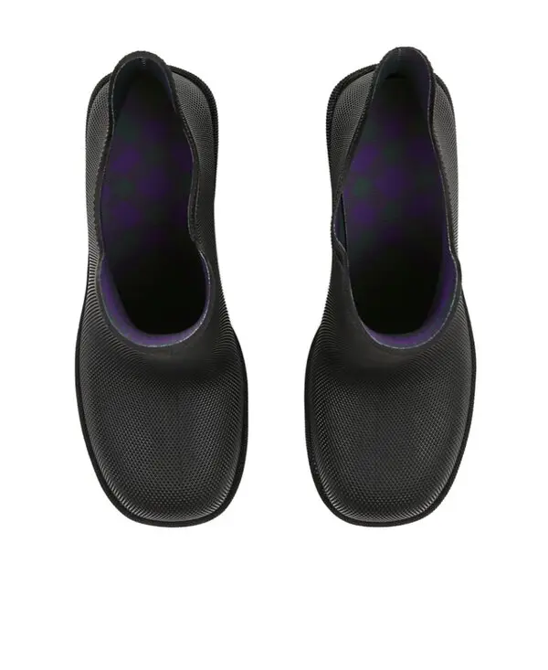 Burberry Marsh Round-toe Ankle Boots - Black