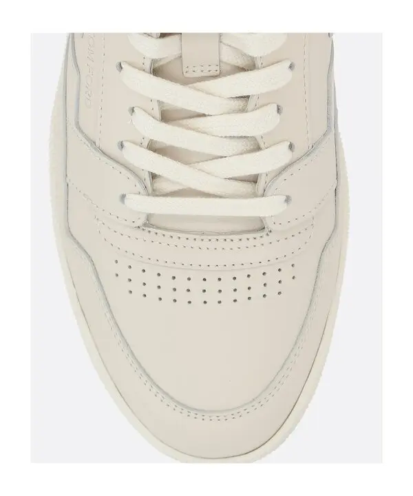 TOM FORD Logo Debossed Lace-up Sneakers
