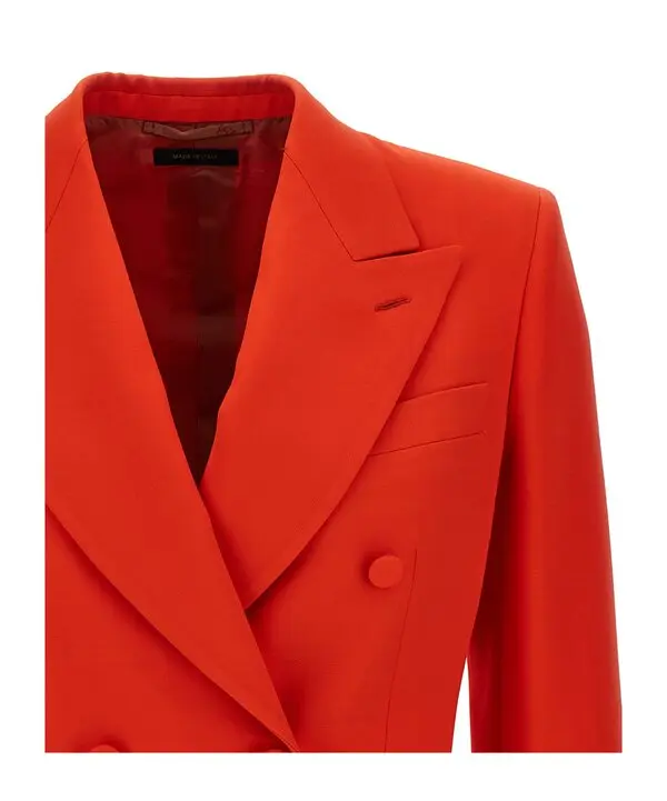 Brioni Double-breasted Blazer - Red