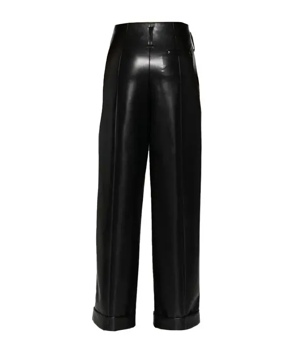 Philosophy Di Lorenzo Serafini High-waist Leather Pants