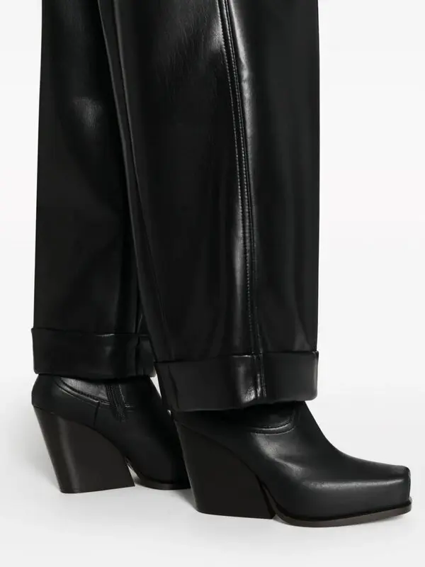 Philosophy Di Lorenzo Serafini High-waist Leather Pants