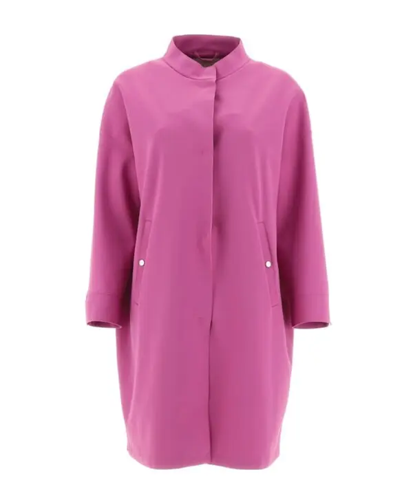 Herno High-neck Concealed-fastening Coat