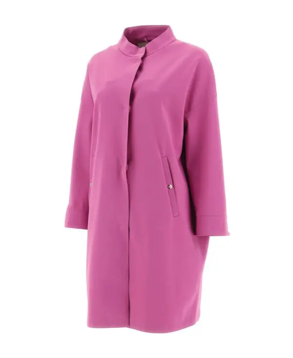 Herno High-neck Concealed-fastening Coat