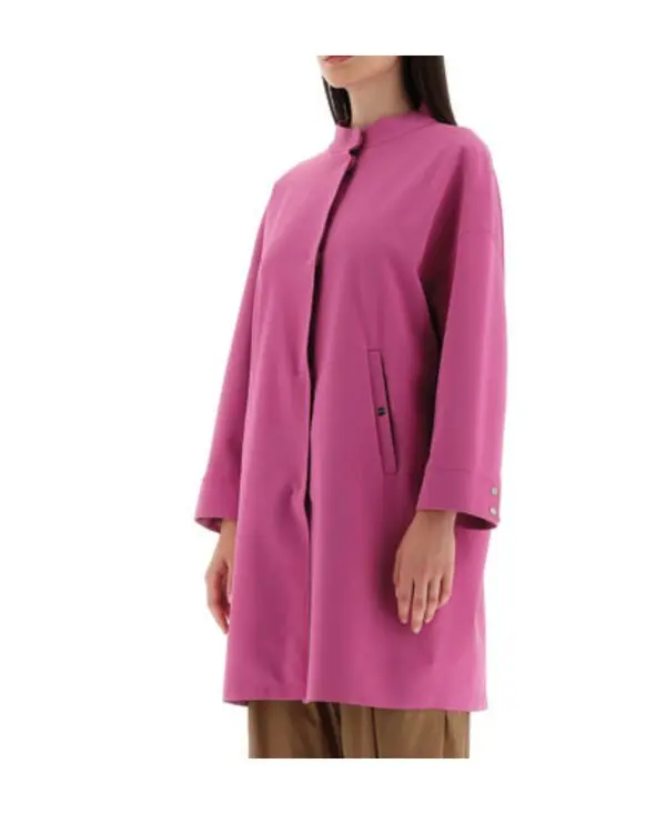 Herno High-neck Concealed-fastening Coat