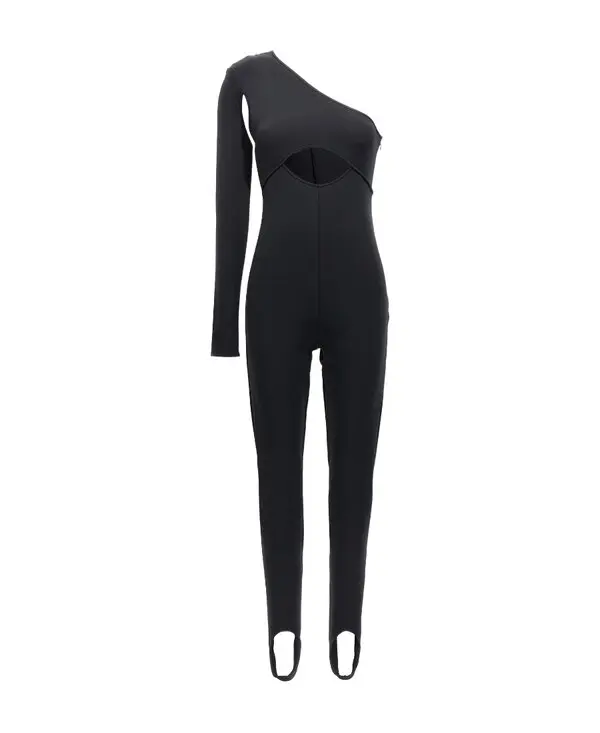 David Koma Scuba Cut-out Jumpsuit - Black
