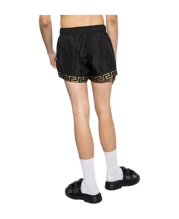 Versace Greca Logo-print Shorts