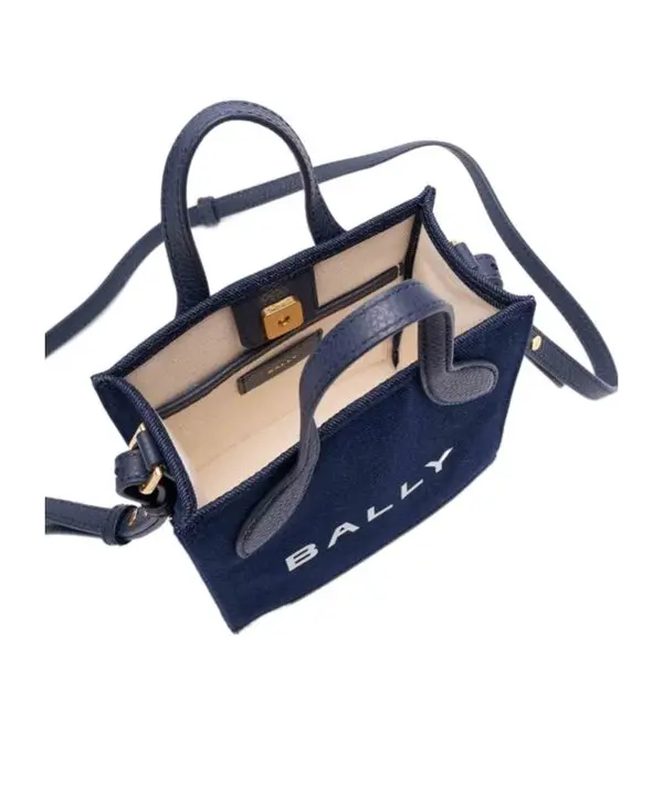 Bally Bar Mini Tote Bag - Black