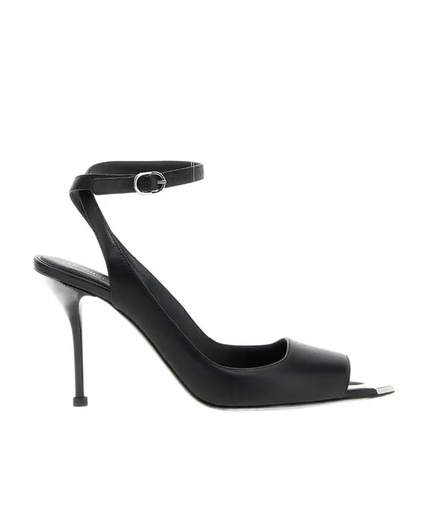 Alexander McQueen Punk Ankle Strap Pointed-toe Sandals