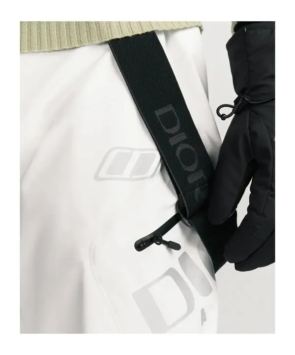 Dior And Descente Ski Pants With Suspenders