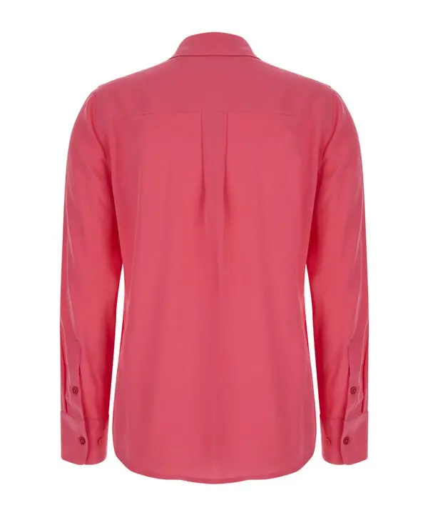 Equipment Lapel Button Shirt - Red