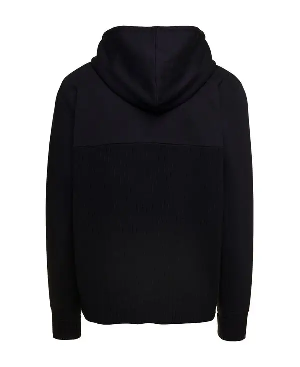 Alexander McQueen Logo Printed Drawstring Hoodie