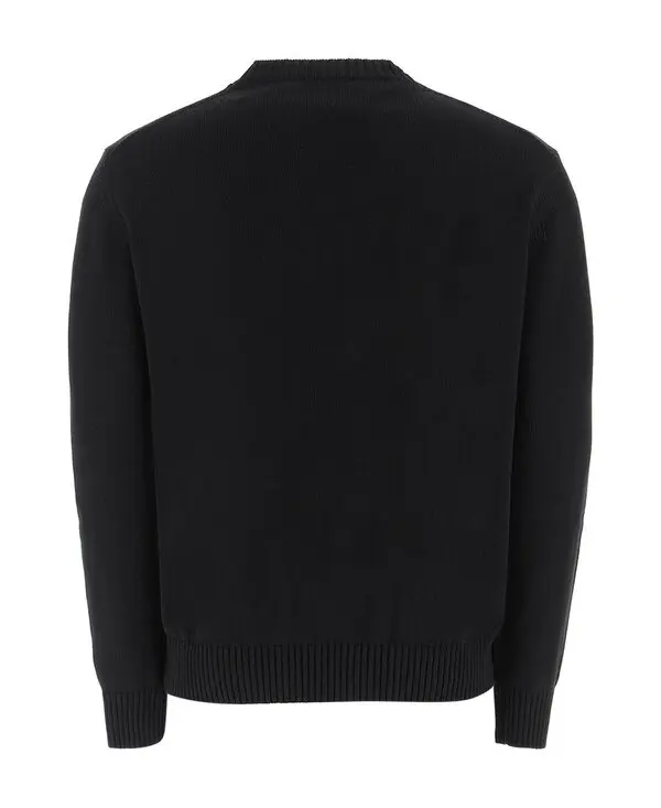 Versace Embroidered Logo Jumper