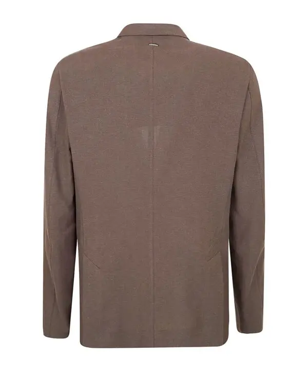 Herno Single-breasted Blazer - Brown