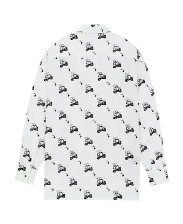 We11Done Graphic-print Oversized Shirt