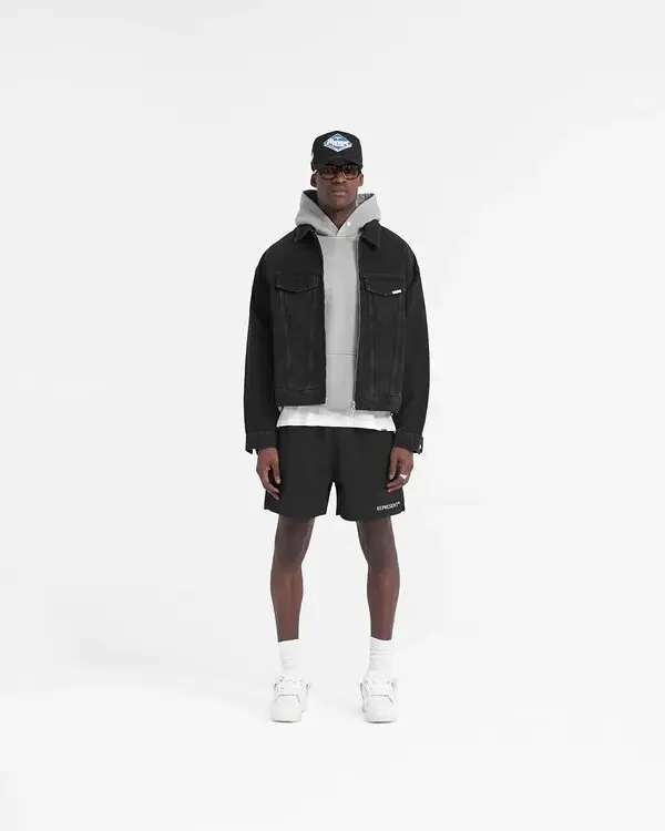 REPRESENT R4 Denim Jacket - Black