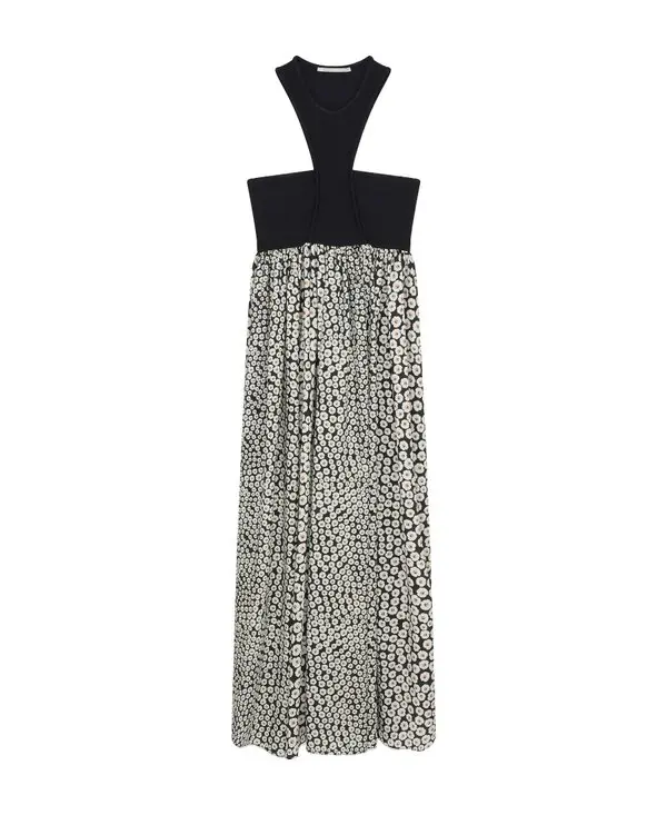 Stella McCartney Floral Print Sleeveless Maxi Dress