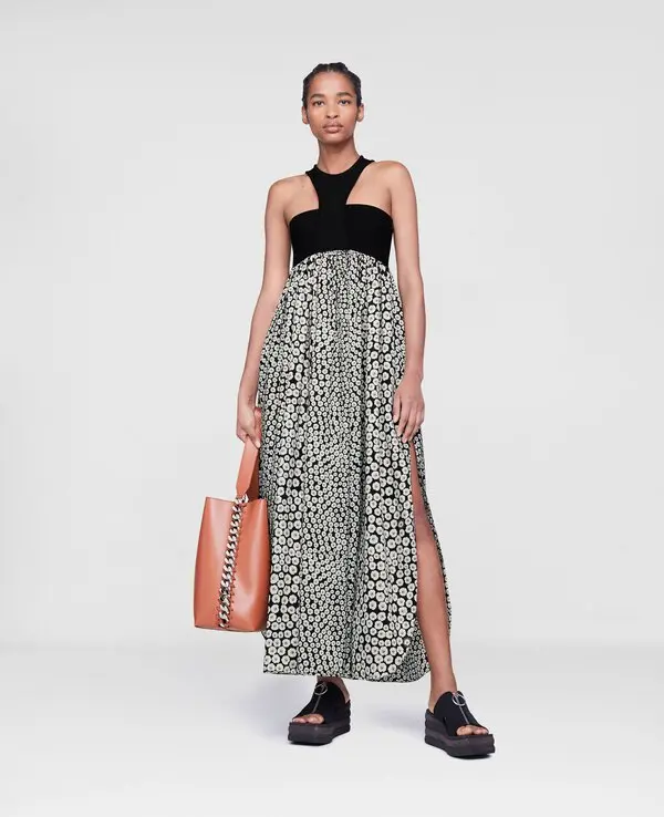 Stella McCartney Floral Print Sleeveless Maxi Dress