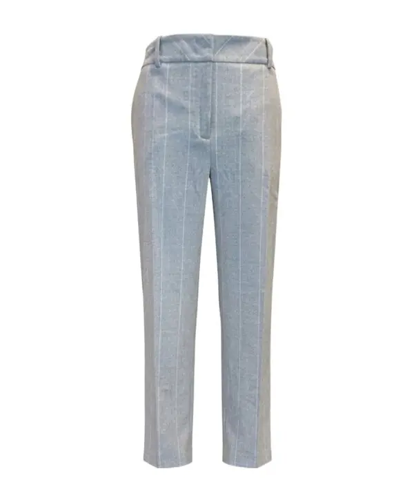 Eleventy Striped Tailored Trousers