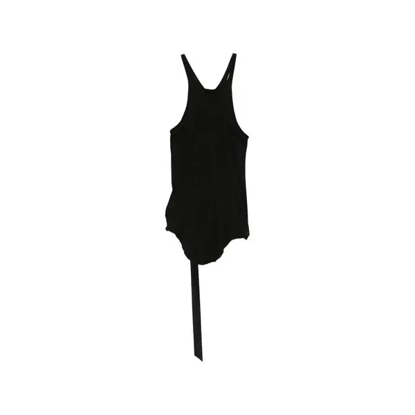 Rick Owens Scoop Neck Tank Top - Black