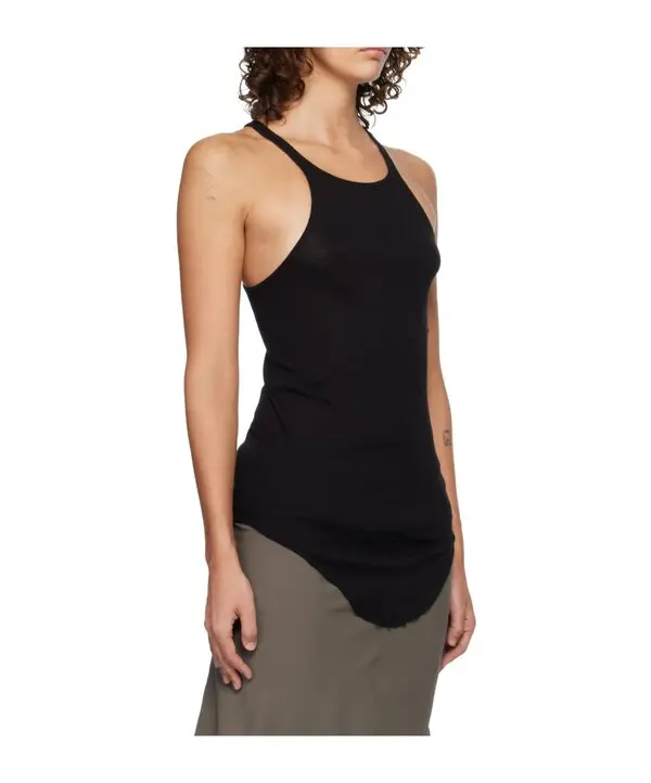 Rick Owens Scoop Neck Tank Top - Black