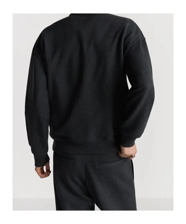 Dior High Neck Zip Detailed Sweatshirt - Black