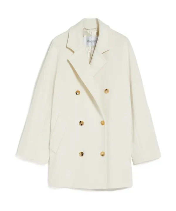 Max Mara Double-breasted Long-sleeved Coat