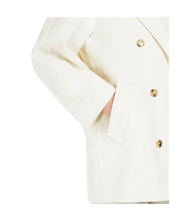 Max Mara Double-breasted Long-sleeved Coat