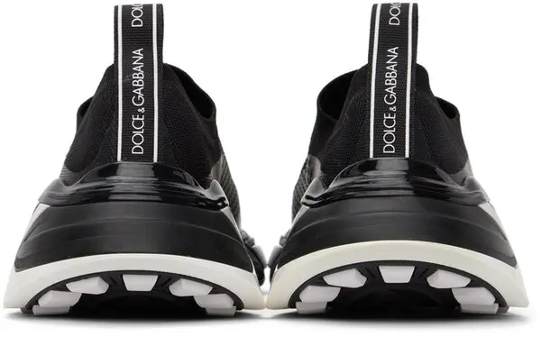 Dolce & Gabbana Logo-printed Knitted Low-top Sneakers
