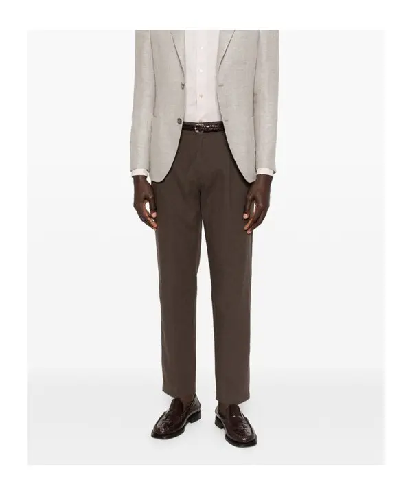 Herno Tailored Elasticated Waistband Trousers - Black