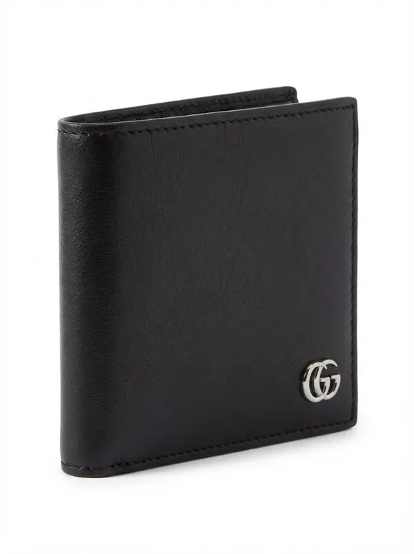 Gucci Gg Marmont Bi-fold Wallet - Black