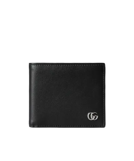 Gucci Gg Marmont Bi-fold Wallet - Black