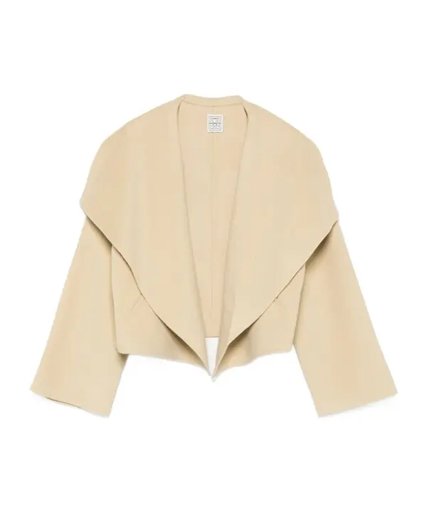 TOTEME Signature Double Jacket - Beige