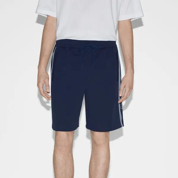 Gucci Elastic Waist Shorts With Drawstring