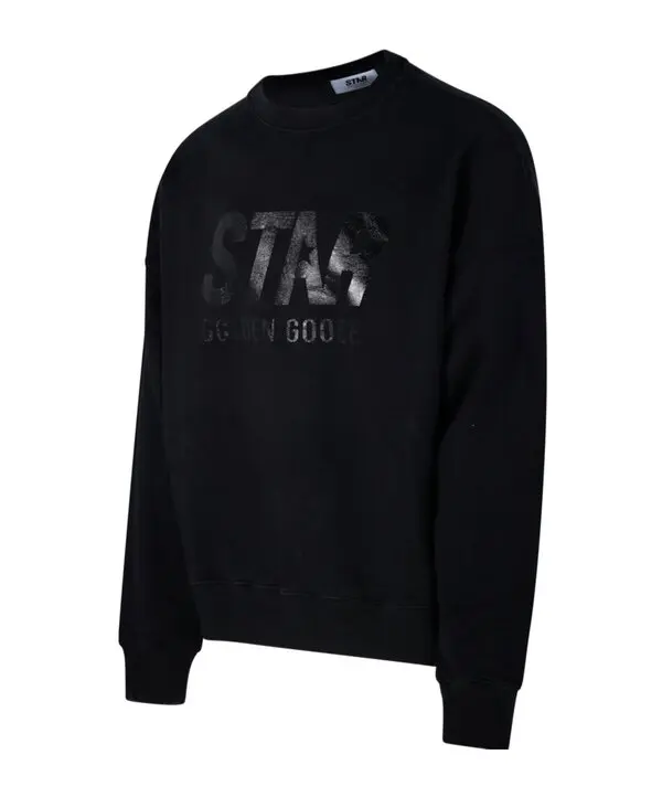 GOLDEN GOOSE Crewneck Sweatshirt With Logo Print