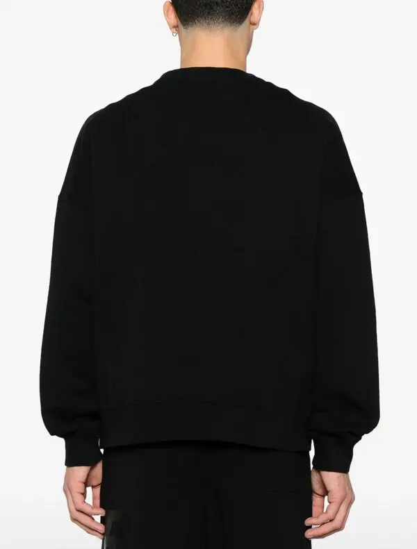 GOLDEN GOOSE Crewneck Sweatshirt With Logo Print - No